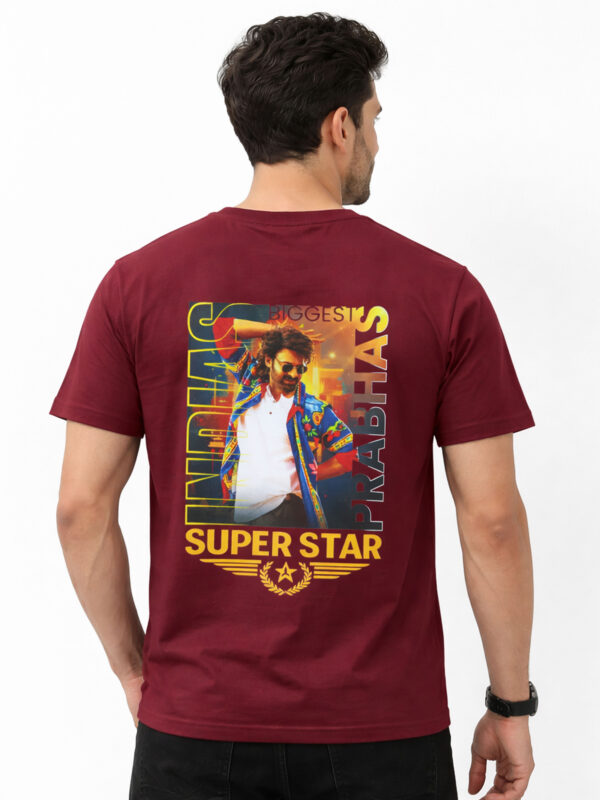 Prabhas Indias Biggest Super Star T-Shirt – Myhoona